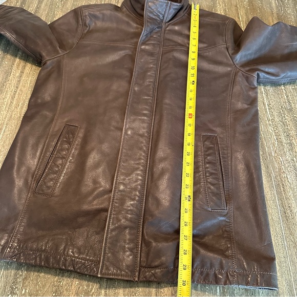 Black Rivet | Jackets & Coats | Mens Black Robert Leather Jacket Coat ...